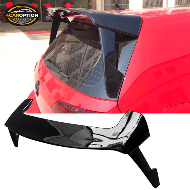 Fits 15-19 VW Golf GTI MK7 Style Rear Spoiler Wing ABS Gloss Black | eBay