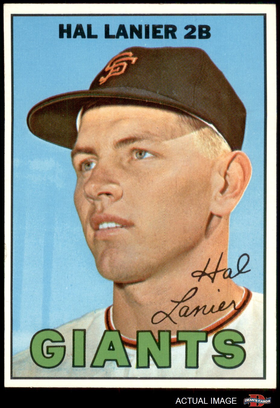 1967 Topps #4 Hal Lanier Giants 6 - EX/MT | eBay