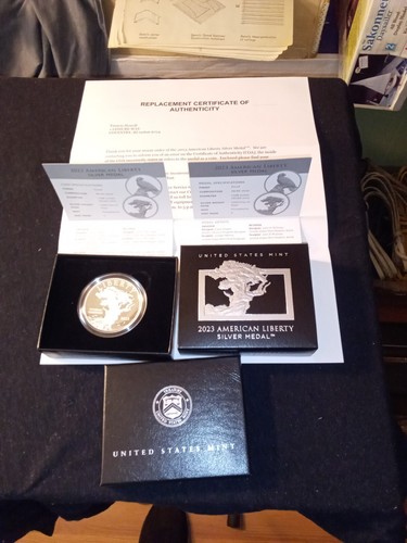 high relief silver 2023 medal error bristle cone | eBay