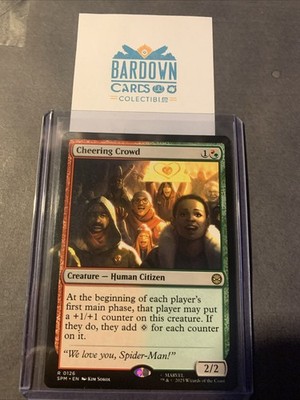 Cheering Crowd X1 NM Marvel's Spider Man MTG | eBay