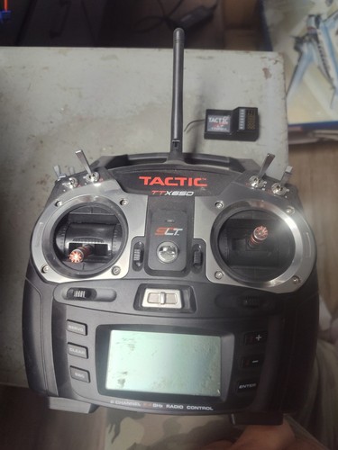 TACTIC TTX650 6-CHANNEL 2.4GHz R/C TRANSMITTER SLT COMPUTER RADIO ...