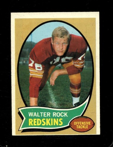 1970 TOPPS #218 WALTER ROCK EX REDSKINS *X54200 | eBay