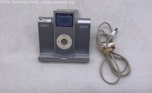 Apple iPod Nano 2nd Generation A1199 Silver 4GB Portable MP3 Media ...