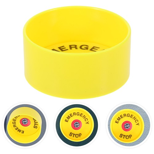 Switch Push Button Emergency Stop Marking Plate Child Proof Light ...