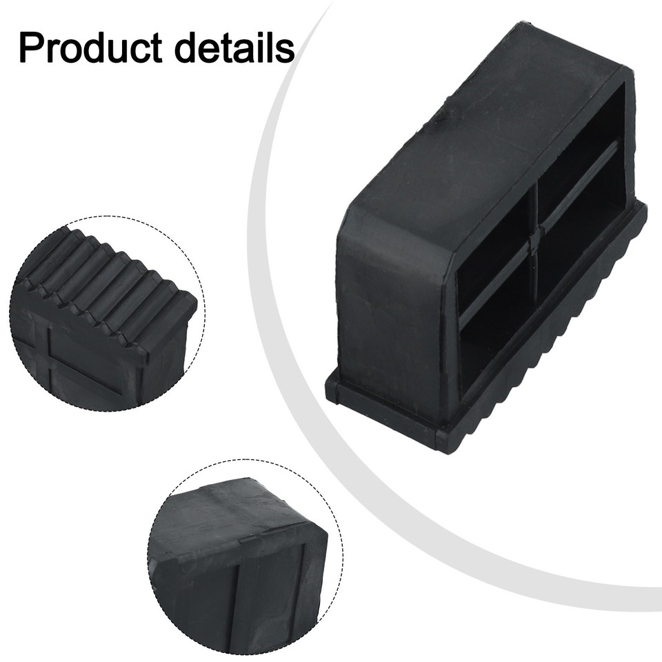 Heavy Duty Non Slip Rubber Pad Set of 4 for Telescopic and Engineering ...
