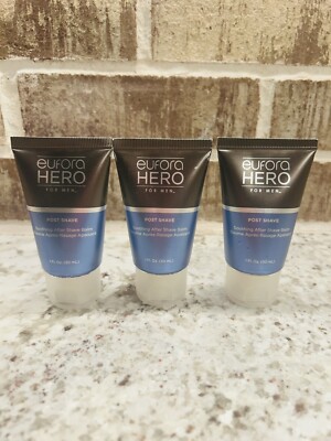 3 Pack - 1oz Eufora HERO For Men Post Shave Soothing after shave balm ...
