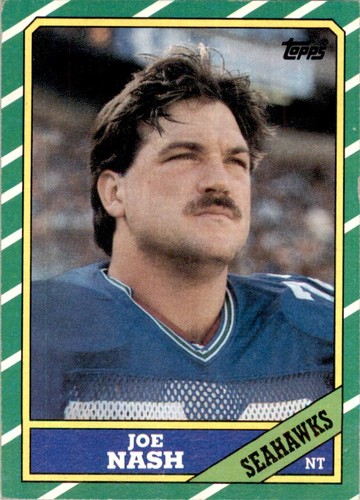1986 Topps! Joe Nash* Seattle Seahawks #207 | eBay