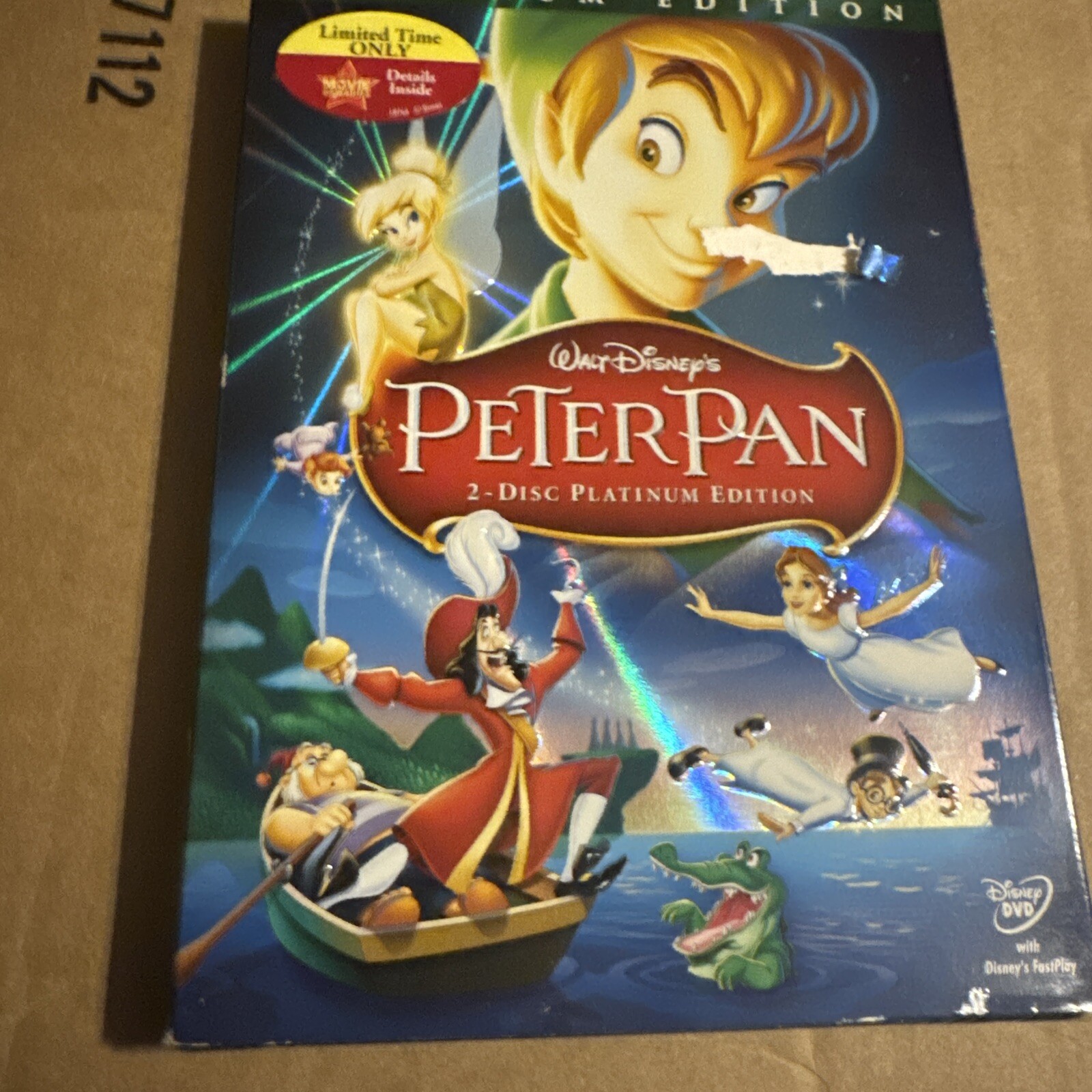 Peter Pan (DVD, 2007, 2-Disc Set, Platinum Edition) for sale online | eBay