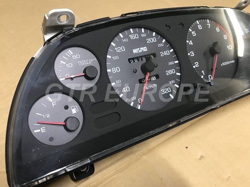 NISSAN SKYLINE R32 GTR GT-R NISMO GAUGE SPEEDO SPEEDOMETER 320KM BNR32 ...