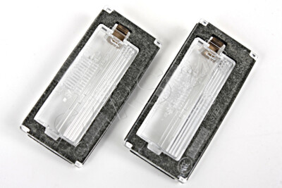 OEM Genuine MINI Cooper S R50 R52 R53 01-08 Number Plate Light Lenses ...