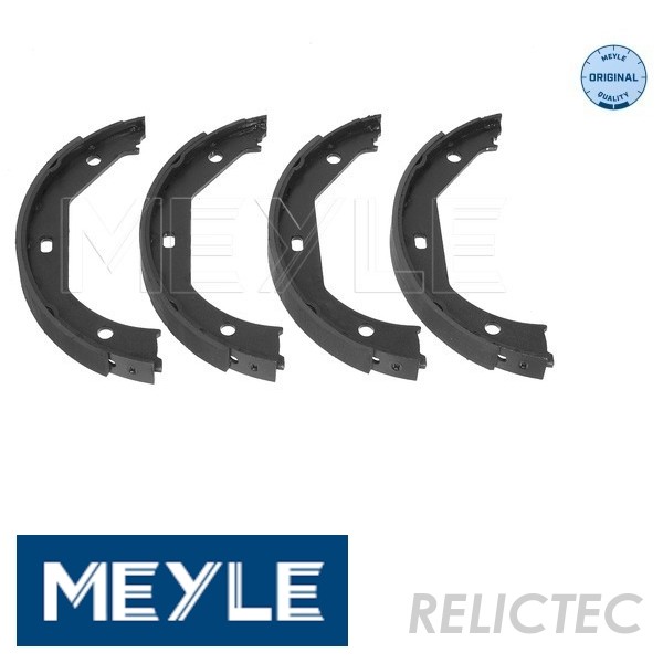 Rear Parking Brake Shoe Set BMW:E39,E46,E91,E90,E88,E82,E81,3,5,1 ...