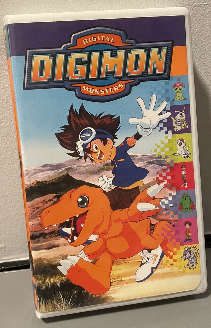 Digimon Vol. 1 (VHS, 1999)- Digital Monsters Great Condition