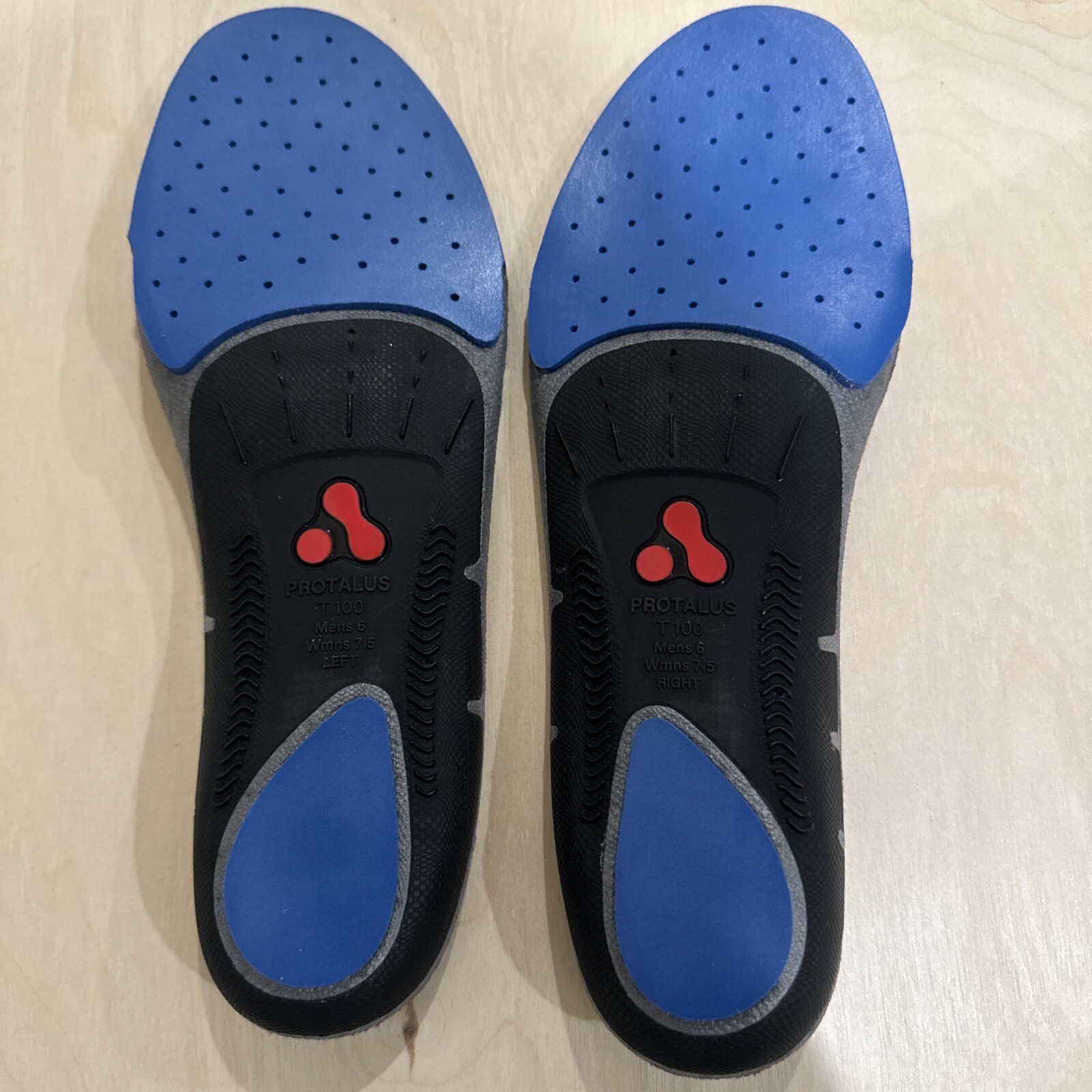 Protalus T100 Thin Series Patented Stress Relief Shoe Inserts WMN 11.5 ...