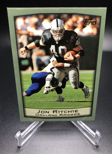 1999 Topps #22 Jon Ritchie Oakland Raiders B1382 | eBay