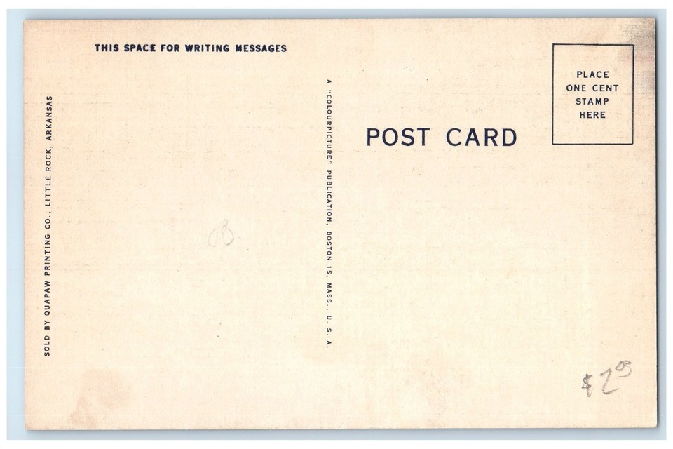 c1940's Jones Mill Aluminum Plant Scene Malvern Arkansas AR Unposted ...