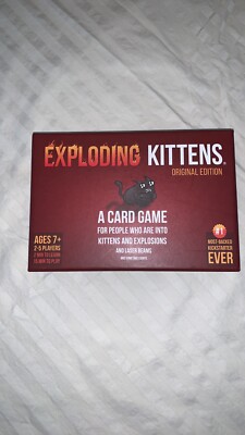 Exploding Kittens Card Game - The Original Edition for Family Game ...