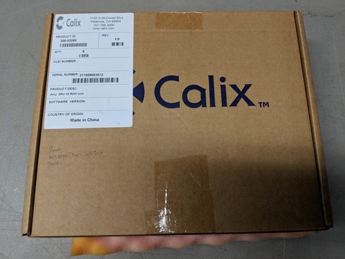 Calix 300-02289 REV 13 Assy DPU-16F ROW Unit (WE BUY AND SELL CALIX ...
