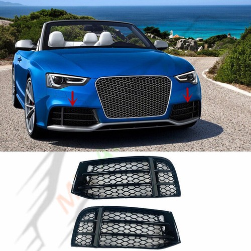 Replace Left Right Painted Front Bumper Fog Light Cover For Audi RS5 replace-left-right-painted-front-bumper-fog-light-cover-for-audi-rs5