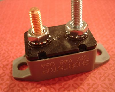 12V 48V 6A BUSSMANN Automotive Marine RV Car Truck Circuit Reset Short ...