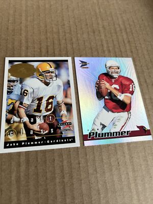 JAKE PLUMMER 1997 Score HOBBY RESERVE #283 & 1999 Prism #4 Cardinals ...