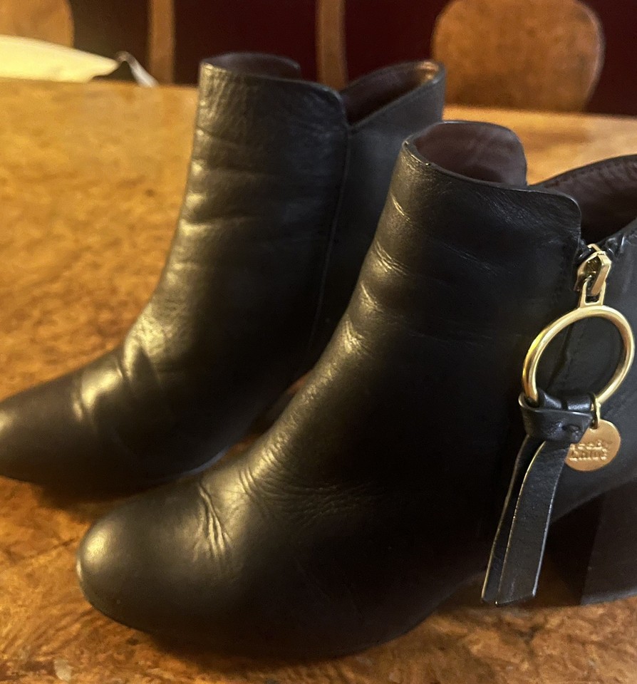 See By Chloe Ankle Boots Size 4 | eBay UK