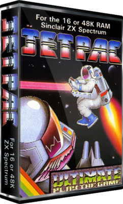 Sinclair Zx Spectrum 16/48K Gioco - Jetpac - Ultimate - Testata e ...