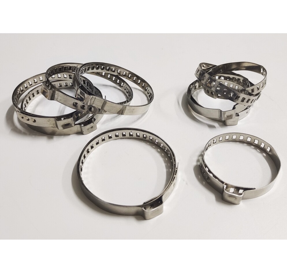 10X Stainless Steel Drive Shaft CV Boot Clamp Kit Axle CV Joint Boot ...