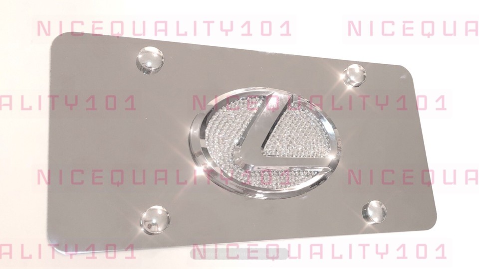 Lexus Bling Front Vanity Plate Frame Holder Made With Swarovski ...