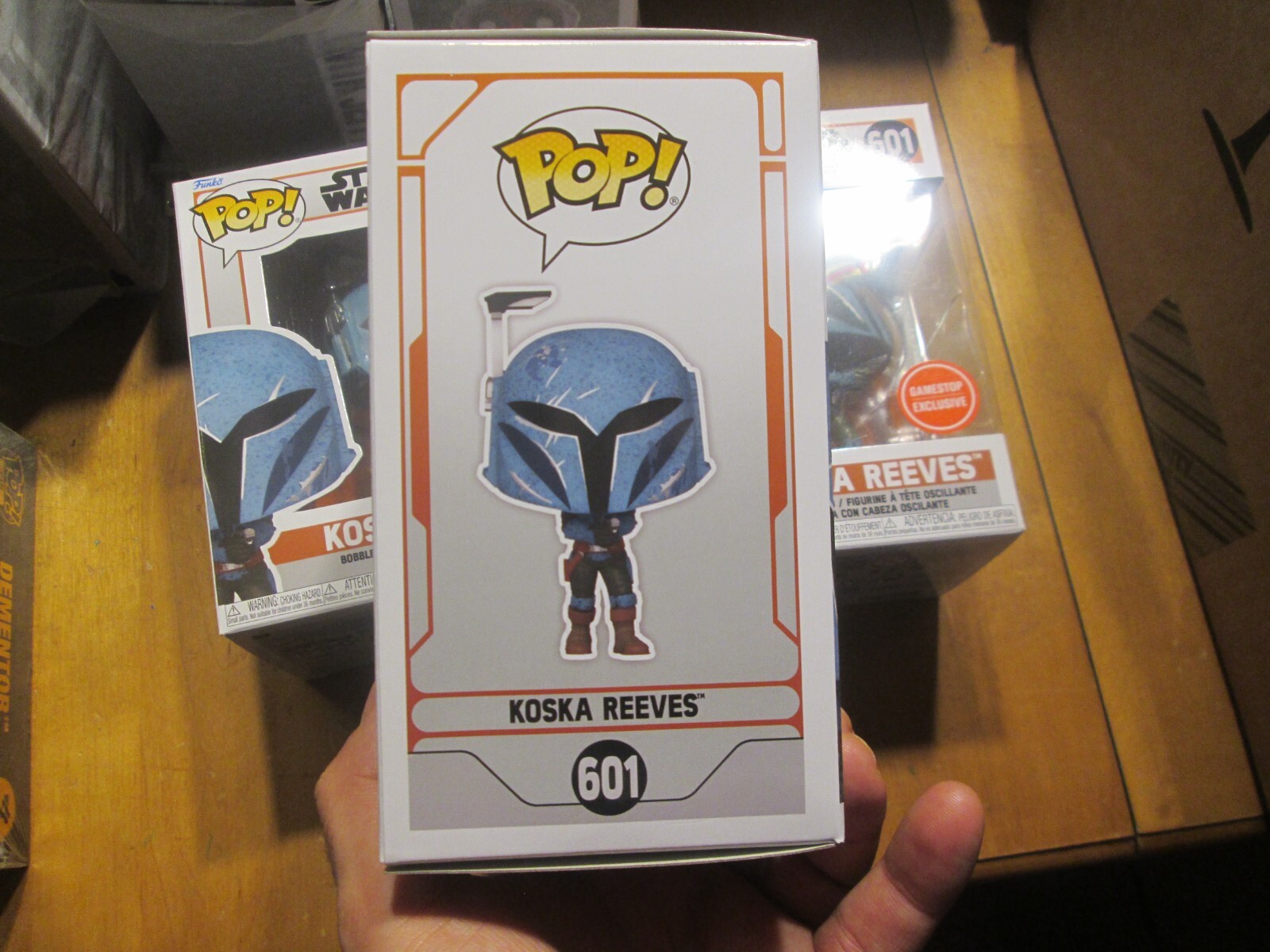 FUNKO POP STAR WARS THE MANDALORIAN KOSKA REEVES # 601 EXCLUSIVE ...