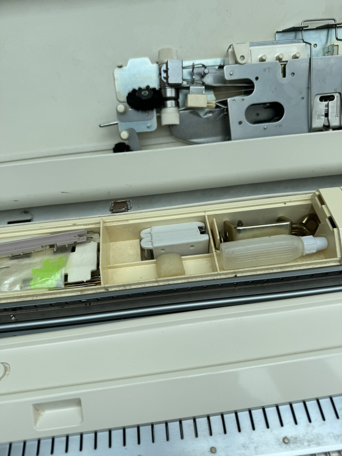 Brother KH-260 Chunky Punch Card Knitting Machine | eBay