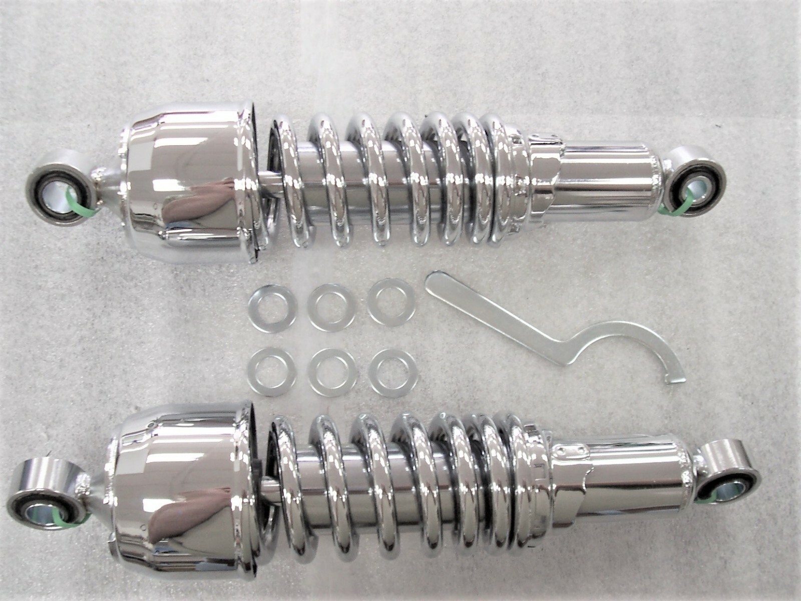 Suzuki VS1400 Intruder S83 Boulevard 12" Short Chrome Bobber Shocks | eBay