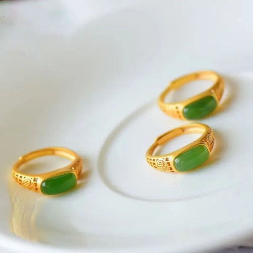 Ancient Chinese Style Ring Adjustable Opening Finger Ring Wedding | eBay
