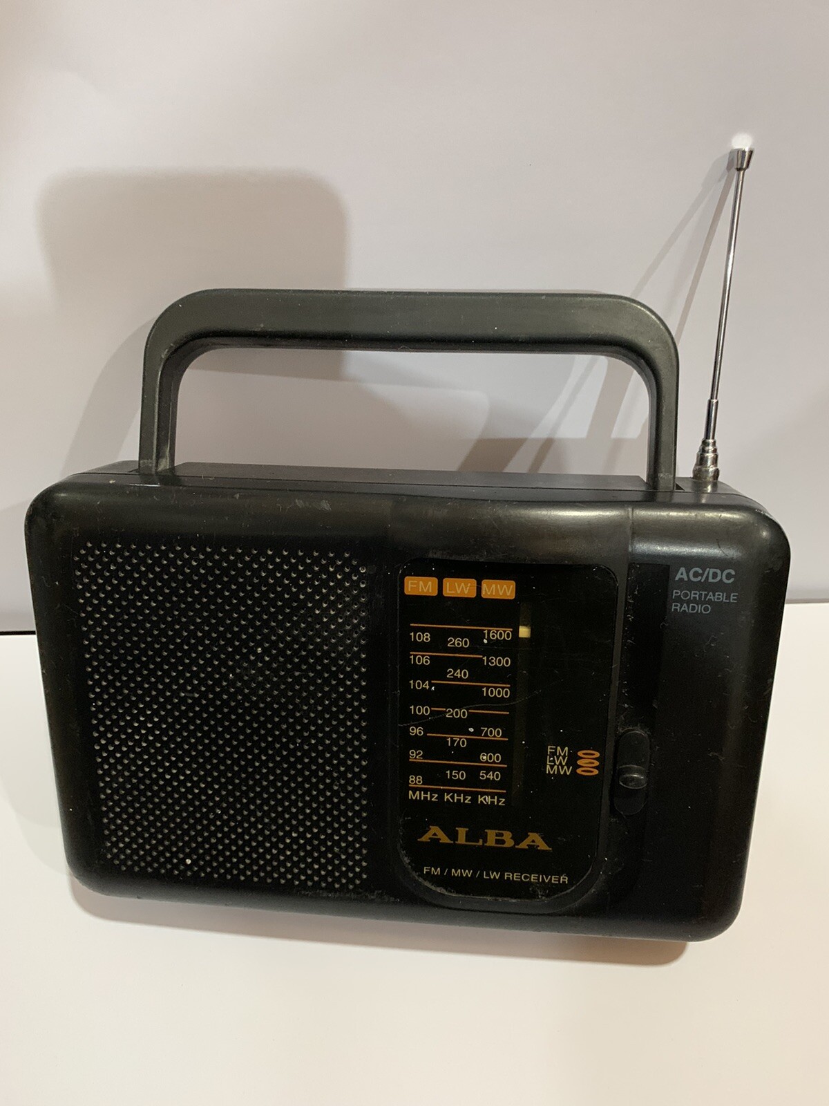 VINTAGE RADIO ALBA 3-BANDS MW(-AM) - LW-FM 1960S-1970s | eBay UK