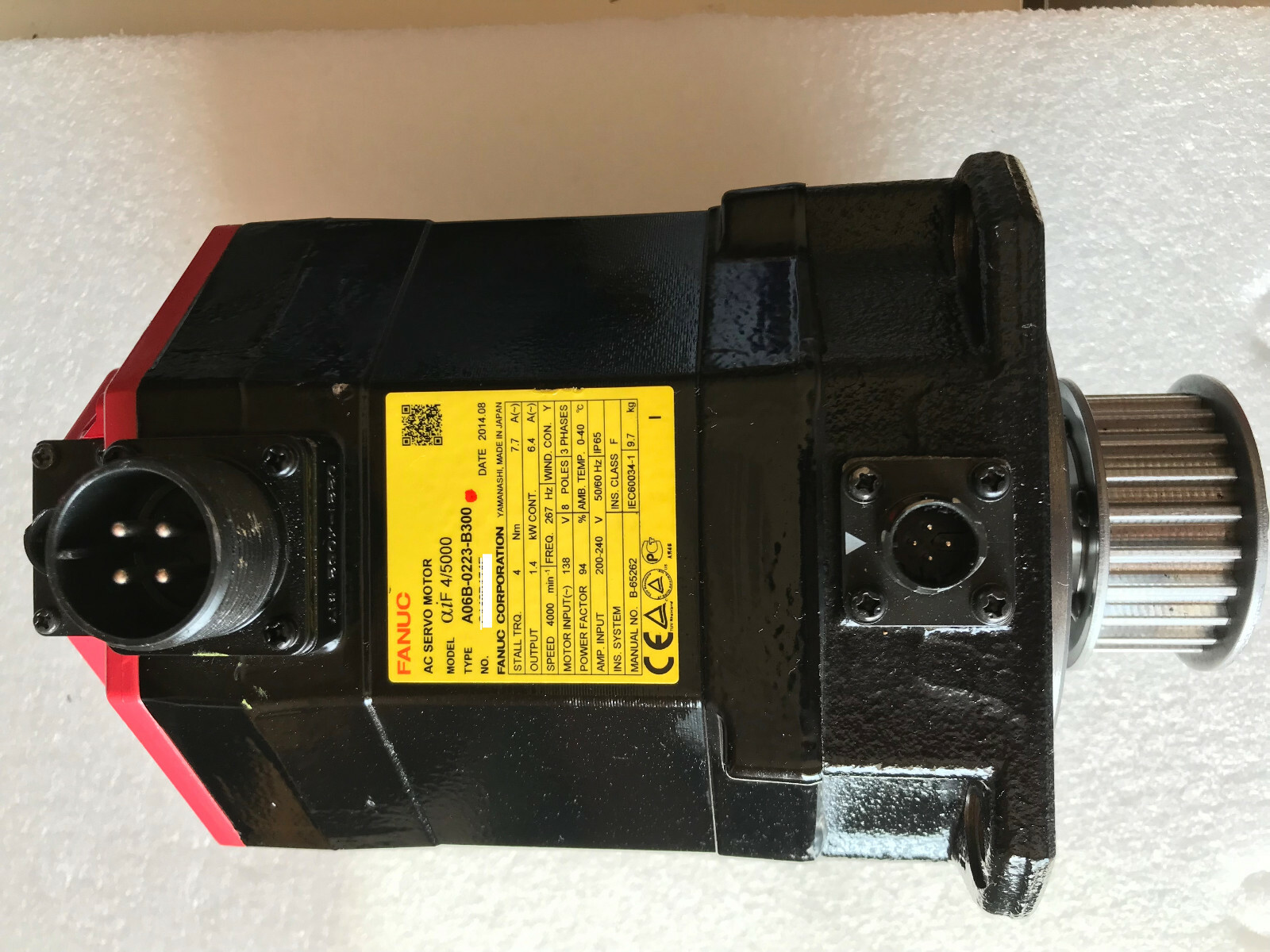 Fanuc A06B-0223-B300 Servo Motor Mfg : 2014 *** | eBay