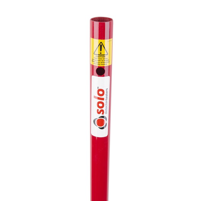 2x Solo 101 - 1.13m Extension Access Poles for Fire Alarm Detector ...