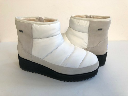 UGG RIDGE MINI WHITE RATED TO -32˚C WATERPROOF WEDGE BOOT US 9.5 /EU 40 ...