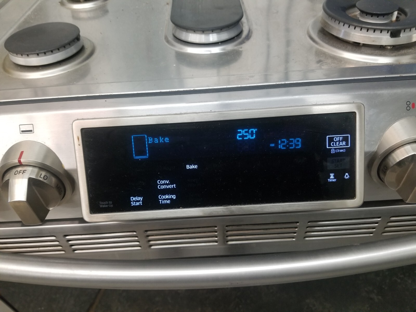 Genuine SAMSUNG Gas Range Oven 30" Touch Panel Assy # DG94-00967A DE96 ...