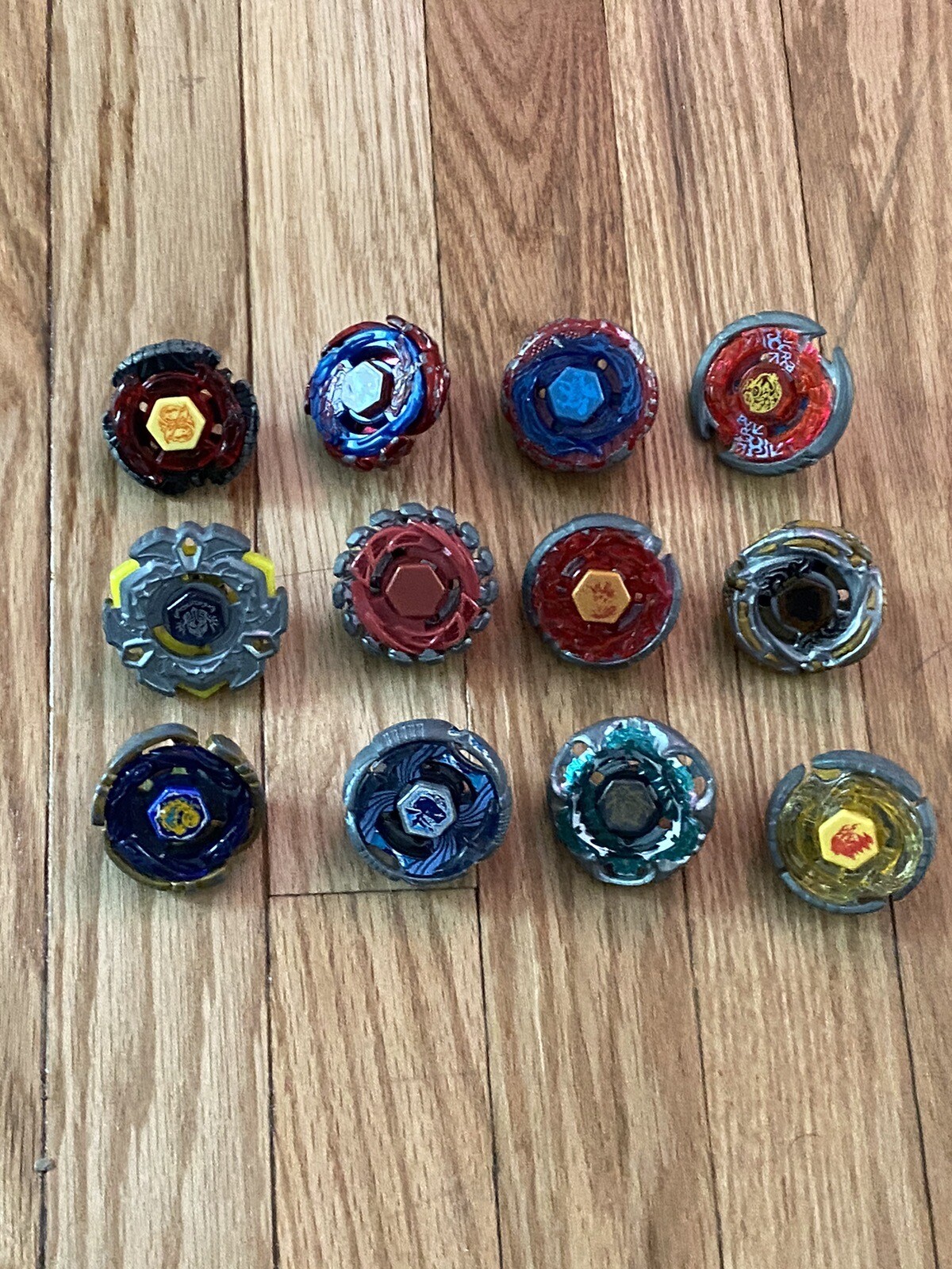 Hasbro BeyBlade Metal Fury Mixed Lot of BeyBlades w/ Metal Fury ...