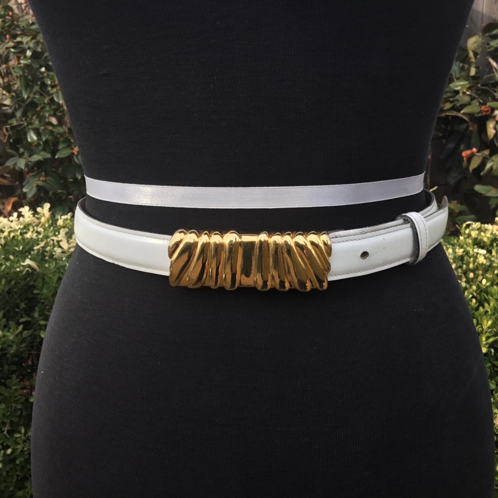 + RARE 1983 Cece Kieselstein-Cord Calderon Leather Be… - Gem