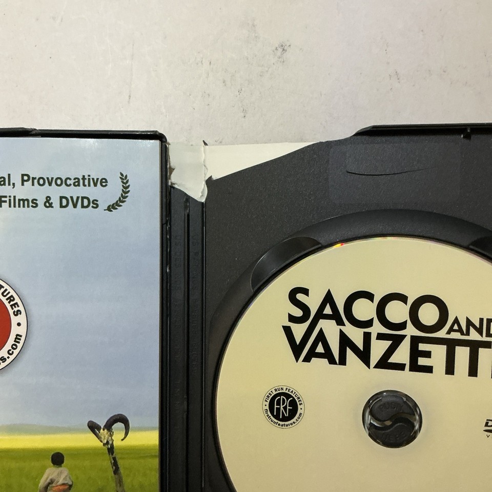Sacco and Vanzetti (DVD, 2006) Documentary Tony Shaloub Howard Zinn ...