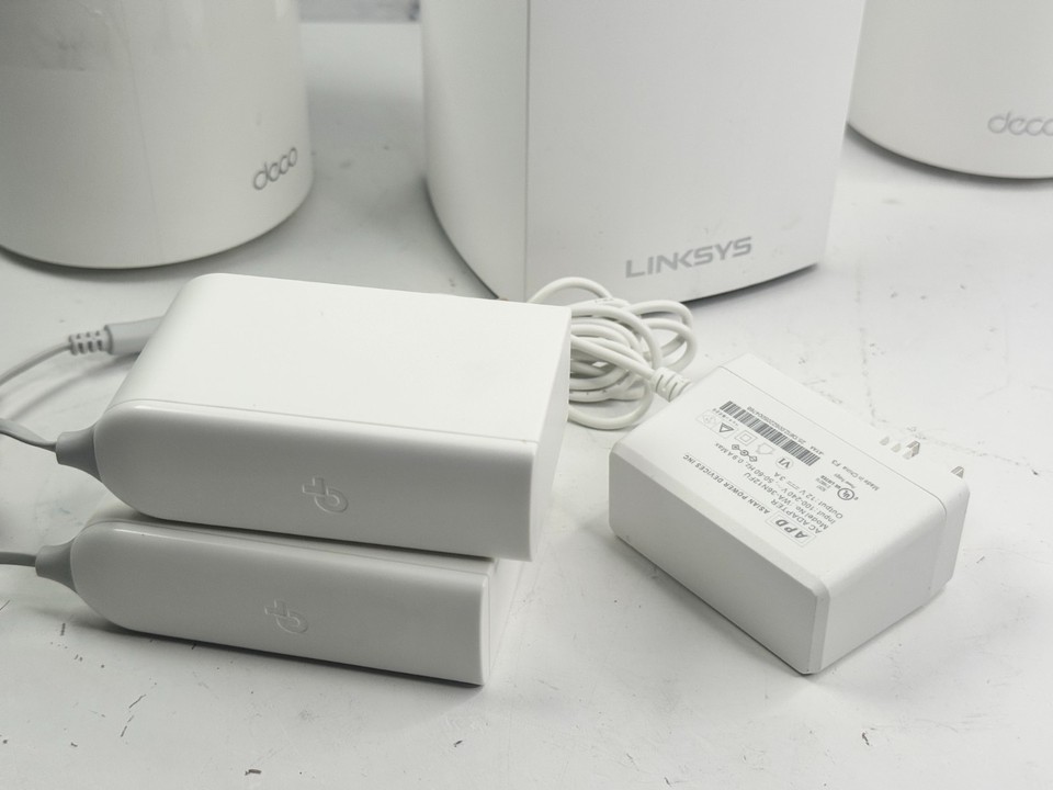 Linksys MX4200 WIFI Router | +2 Tp-Link AX3000 Whole Mesh System Nodes ...