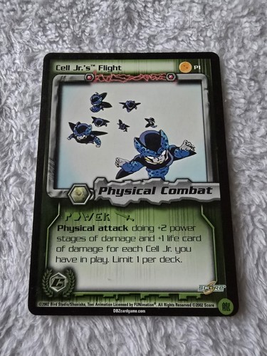 DBZ Dragon Ball Z Cell Jr's Flight P1 CCG Limited Promo Cell Games Saga ...