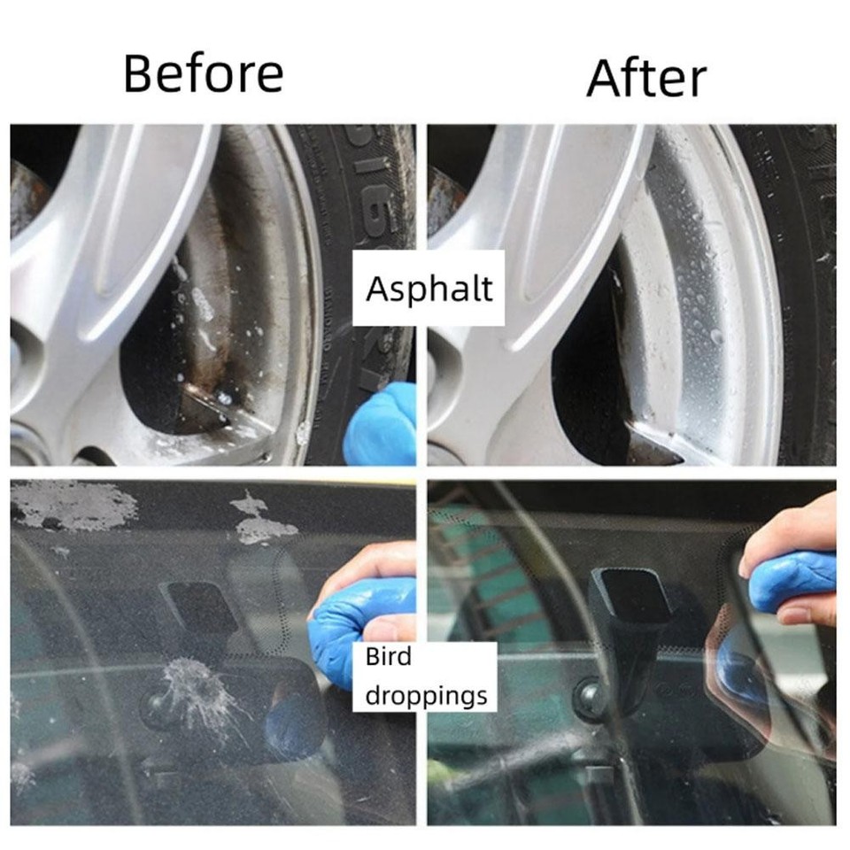 Clay Bar Detailing Auto Car Wash Cleaner Sludge Remove Fog Rust Road ...