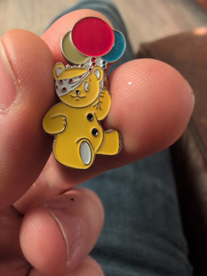 Children In Need Pudsey Bear Pin Badge | eBay UK