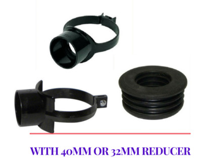 BOSS STRAP PUSH FIT PLASTIC SOIL PIPE 110 X 63 40MM OR 32MM REDUCER | eBay
