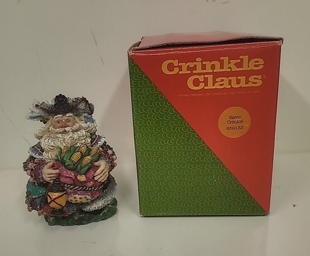 Possible Dreams Crinkle Clause "Slavic Crinkle" 659133 Santa 1997 Christmas | eBay