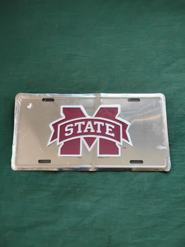 BOOSTER LICENSE PLATE: Mississippi State (metal) | eBay