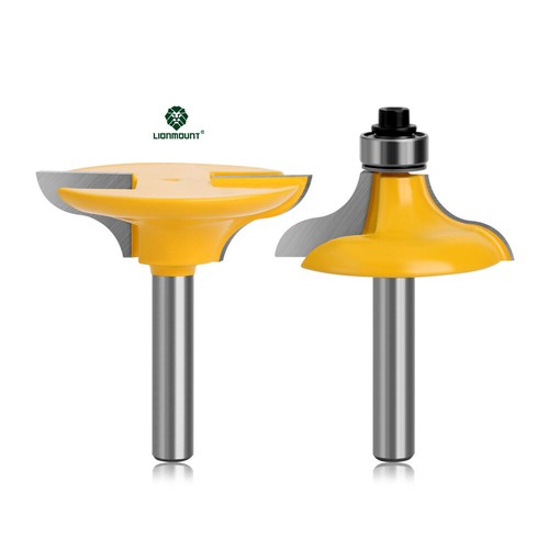 Medium Ogee Matching Entry Door Profile Joint Router Bit Set - 1/2 ...