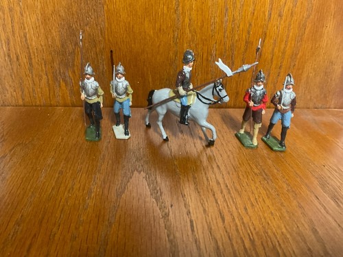 AVON TOY SOLDIERS SPANISH CONQUISTADORS OFFICER ON GREY HORSE | eBay