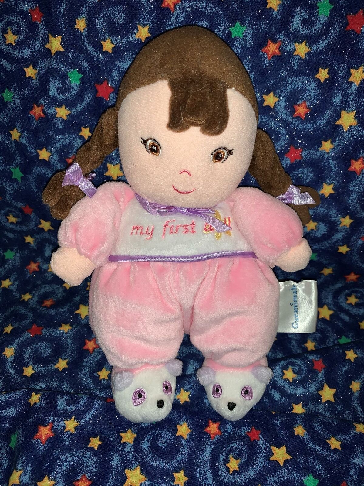 Garanimals MY FIRST DOLL Rattle DOLL 8" Plush Baby / Infant Plush Toy ...